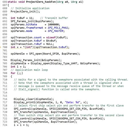 Launchxl Cc2650 Where To Add Spi Example To Project 0 Bluetooth