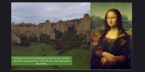 Gioconda Paesaggio Alle Spalle Sarebbe Ponte Romito Di Laterina