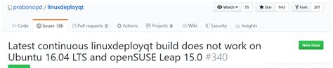 使用linuxdeployqt打包应用出现the Host System Is Too New的解决方法error The Host