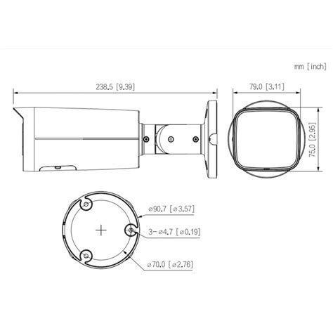 Dahua Ipc Hfw T Zas Il Tubular Ip M H Full Color Wdr Dual