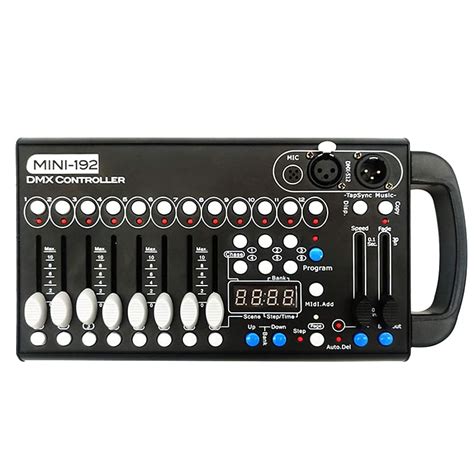 Dmx Console Universal Dmx 512 Controller 192 Dmx 512 Stage Dj Reverb