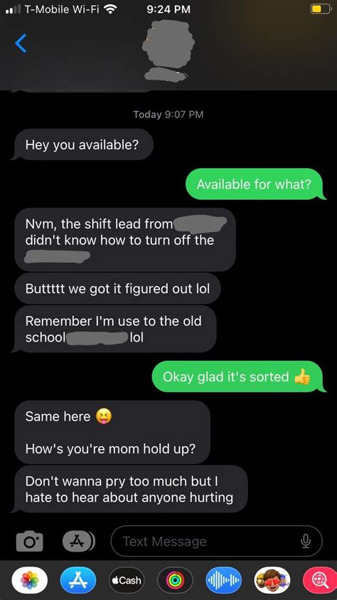 can anyone give me advice on how to respond to these weird texts 😭 r