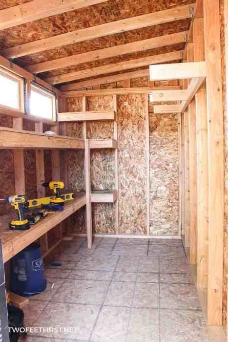 How To Build Storage Shelves In A Shed With 2×4 And Plywood Artofit
