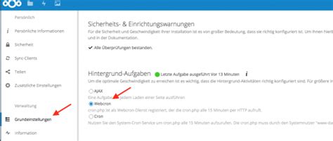 Synology Nextcloud Automatisierung Mit Cron Jobs IndiBit De