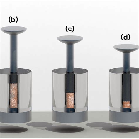 Schematic Illustration Of Powder Metallurgy Compaction Process Die Download Scientific Diagram