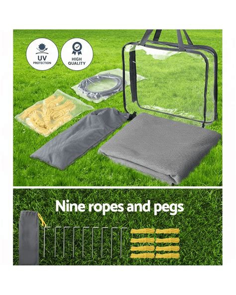 Caravan Privacy Screen Roll Out Awning 37x195m End Wall Side Sun