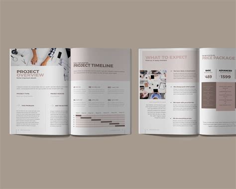 Client Welcome Pack Canva Proposal Template Business Brochure Client