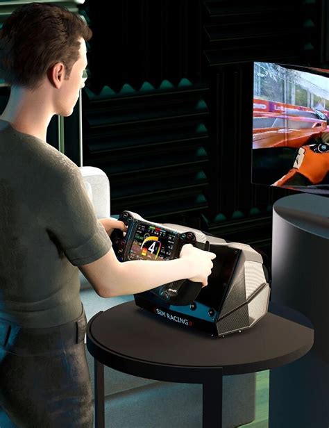 Sim Racing Steering Wheel Daz 3d And Poser Download Free