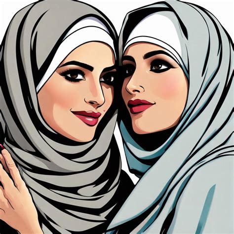 Lesbian Hijab Kissing Hijab Lesbian Lesbian Arab L By Aidreamar On