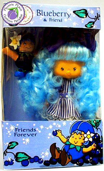 Custom Blueberry Muffin Berrykin Style 2 Strawberry Shortcake Doll