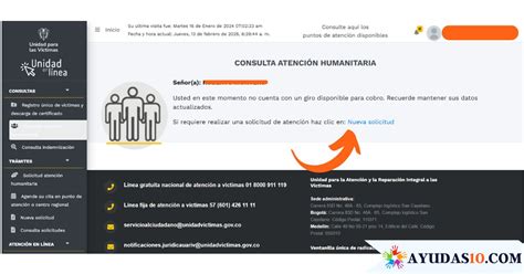 Consultar Pagos De Ayuda Humanitaria Por Cédula De Los Desplazados