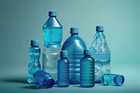 Premium Ai Image Variety Of Reusable Water Bottles In Different