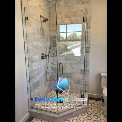 Frameless Shower Enclosures Twin Forks Glass And Mirror Hampton
