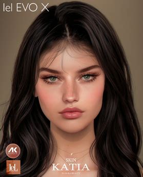 Second Life Marketplace - E.BEAUTY - KATIA SKIN VELOUR - PORCELAIN ...