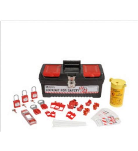 Kit De Bloqueo Y Etiquetado Eléctrico Con Candados De Nailon Para