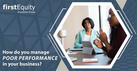 How Do You Manage Poor Performance In Your Business