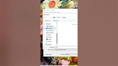 how to save html file in notepad html shorts ytshorts youtube