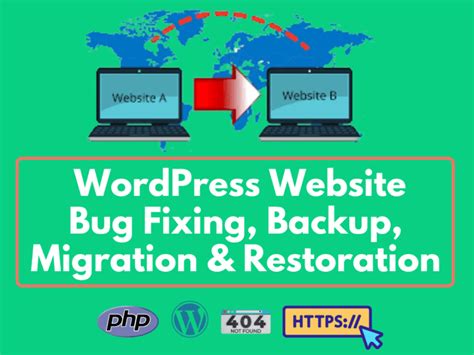 Wordpress Website Bug Fixing Backup Migration And Restoration Upwork
