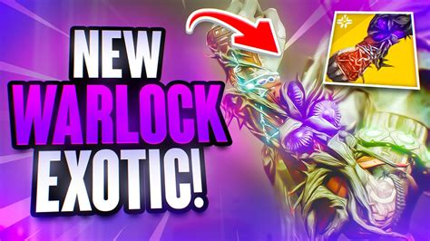 This New Void Warlock Exotic Is Insane Briarbinds Destiny 2 Youtube