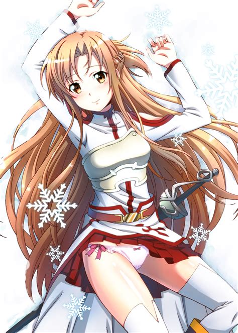 Asuna Sword Art Online Drawn By Miyajima Hitoshi Danbooru