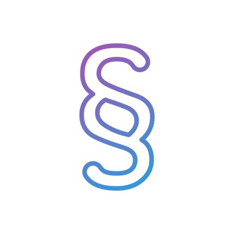 Section Generic Gradient Outline Icon