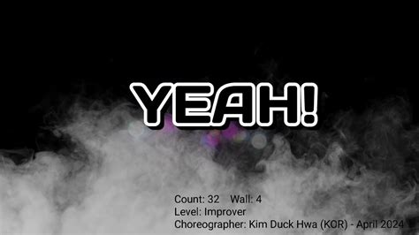 YEAH Linedance Improver YouTube