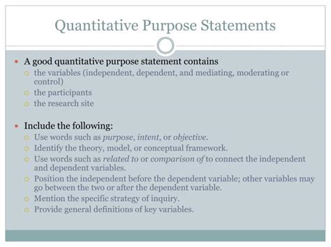 Ppt The Purpose Statement And Research Questions Powerpoint