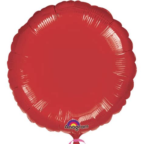 18 Ruby Red Circle Us Novelty
