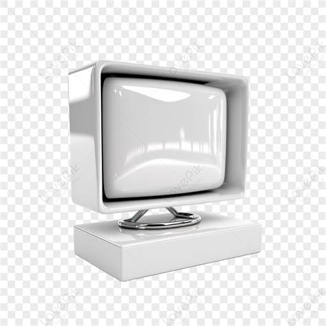 텔레비젼 3d 일러스트텔레비전검은색리본 Png 일러스트 무료 다운로드 Lovepik