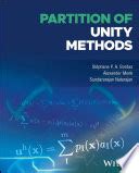 Partition Of Unity Methods The Extended Finite Element Method 1st