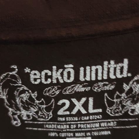 Designer Marc Ecko Classic Rhino Shirt Sweet Ecko Depop