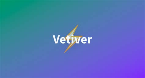 Vetiver A Hugging Face Space By Gordon Posit