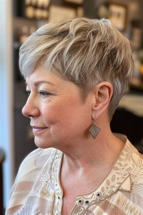 30 Pixie Haircuts For Over 60 Soft Silver Pixie Haircut