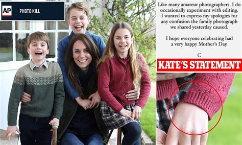 Kate Middleton Reveals She Edited Mothers Day Portrait As She