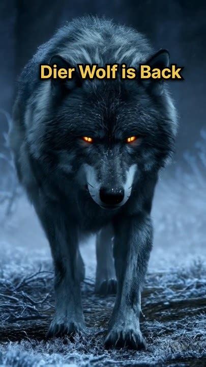 Scientists Bring Dier Wolf Back In Life After Their Extinction Dierwolf Facts Shorts Youtube