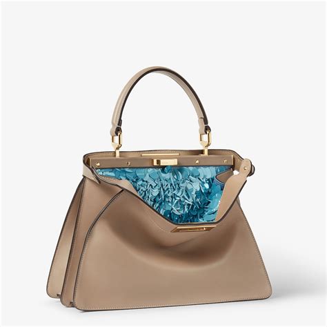 Peekaboo Iseeu Medium Grey Fendi Gb