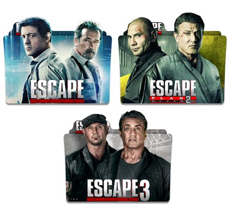 Escape Plan Film Series Folder Icons By Harry312 On DeviantArt