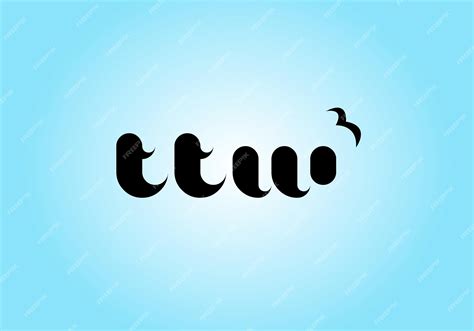 Premium Vector Letter Ttw Logo Template Premium Monogram Business