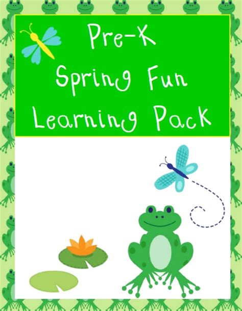 Free Spring Pre K Learning Pack Year Round Homeschooling