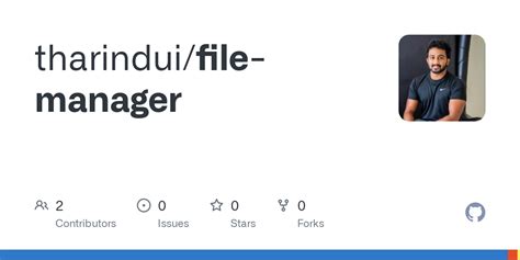 GitHub Tharindui File Manager