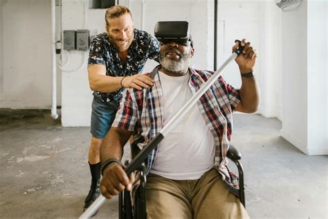 有关＃室内 Vr Vr护目镜 Vr游戏 Vr眼镜 互動 人 人工智慧 健康 元界 創新 包容性健康 包容性技术 协助