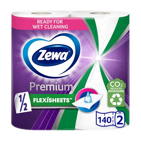 Zewa Premium Extra Long 2 rétegű papírtörlő, 2 tekercs (70 l