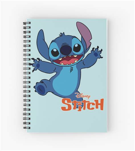 Kid S Stitch Spiral Notebook By Nitronus Redbubble