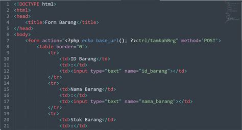 cara membuat crud create update delete dengan codeigniter by