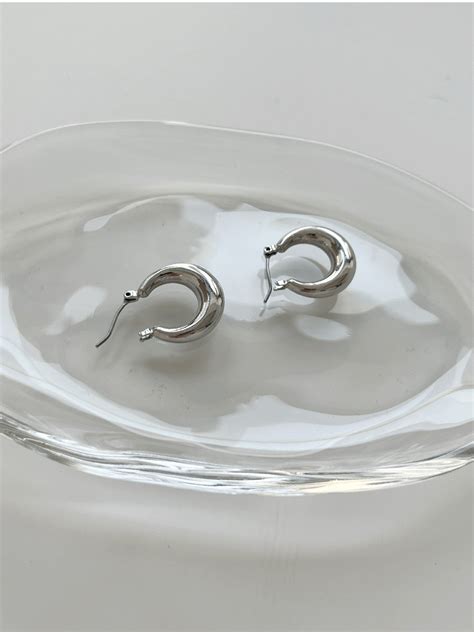 다미컴퍼니 반달 이어링