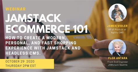 Jamstack Ecommerce 101 How To Create A Modern Personal And Fast Shopping Experience With