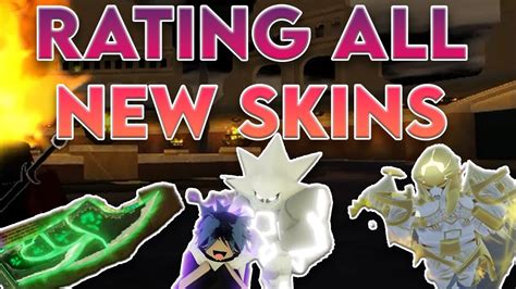 Yba Rating All Of The New Stand Skins Youtube