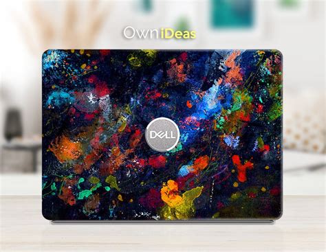 Laptop Skin Dell Inspiron Laptop Skin Unique Design Abstract Oil Painting For Xps Latitude
