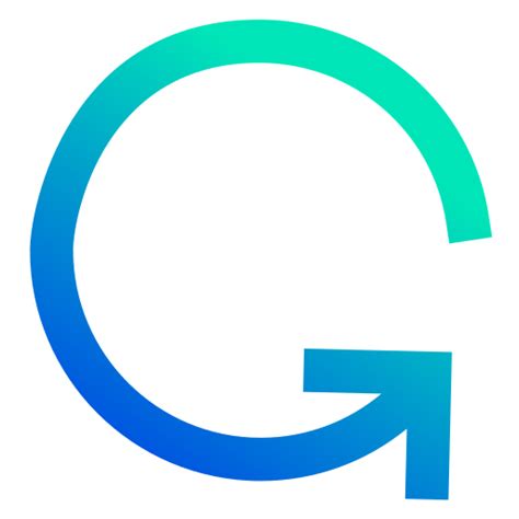 rotate left generic gradient icon