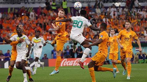 Resumen goles y highlights del Senegal 0 2 Países Bajos de la fase